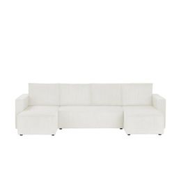 U.N.O uno Wohnlandschaft mit Schlaffuntion Cleo &brvbar; creme &brvbar; Ma&szlig;e (cm): B: 296 H: 88 T: 148.0 &raquo; H&ouml;ffner