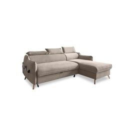 Miuform Ecksofa mit Schlaffunktion Sweet Harmony beige Ma&szlig;e (cm): B: 228 H: 95 &raquo; H&ouml;ffner