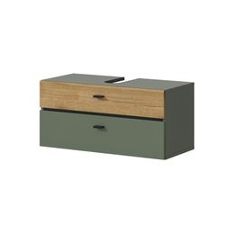 H&ouml;ffner Waschbeckenunterschrank &brvbar; gr&uuml;n &brvbar; Ma&szlig;e (cm): B: 75 H: 35 &raquo; H&ouml;ffner