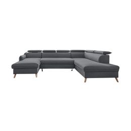Miuform Wohnlandschaft mit Schlaffunktion Sweet Harmony &brvbar; grau &brvbar; Ma&szlig;e (cm): B: 321 H: 95 &raquo; H&ouml;ffner
