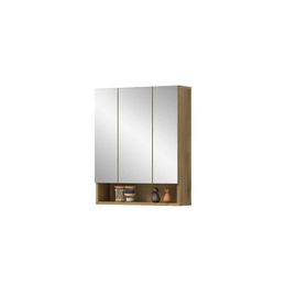 H&ouml;ffner Spiegelschrank &brvbar; holzfarben &brvbar; Ma&szlig;e (cm): B: 60 H: 74 &raquo; H&ouml;ffner