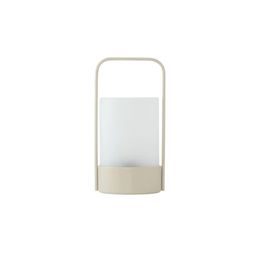 HOME STORY LED Laterne beige Eisen,Glas,Kunststoff Ma&szlig;e (cm): B: 9,5 H: 20 &raquo; H&ouml;ffner