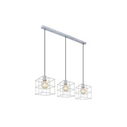 Globo Lighting H&auml;ngeleuchte silber Ma&szlig;e (cm): B: 20 H: 129 &raquo; H&ouml;ffner