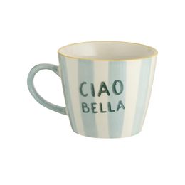 HOME STORY Tasse &brvbar; blau &brvbar; Steinzeug/Steingut &brvbar; Ma&szlig;e (cm): B: 9,7 H: 8 &raquo; H&ouml;ffner