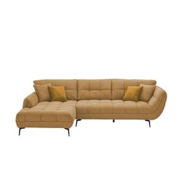 bobb Ecksofa Lazlo &brvbar; gelb &brvbar; Ma&szlig;e (cm): B: 320 H: 97 T: 221.0 &raquo; H&ouml;ffner