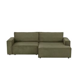 H&ouml;ffner Ecksofa mit Schlaffunktion Capri &brvbar; gr&uuml;n &brvbar; Ma&szlig;e (cm): B: 243 H: 81 T: 156.0 &raquo; H&ouml;ffner