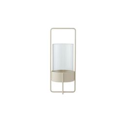 HOME STORY WIndlicht beige Eisen,Glas Ma&szlig;e (cm): B: 10,5 H: 26,5 &raquo; H&ouml;ffner