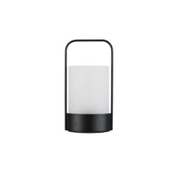 HOME STORY LED Laterne schwarz Eisen,Glas,Kunststoff Ma&szlig;e (cm): B: 9,5 H: 20 &raquo; H&ouml;ffner