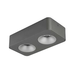Globo Lighting LED Strahler &brvbar; grau &brvbar; Ma&szlig;e (cm): B: 11,7 H: 5,5 &raquo; H&ouml;ffner
