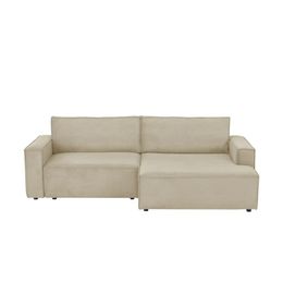 H&ouml;ffner Ecksofa mit Schlaffunktion Capri &brvbar; beige &brvbar; Ma&szlig;e (cm): B: 243 H: 81 T: 156.0 &raquo; H&ouml;ffner
