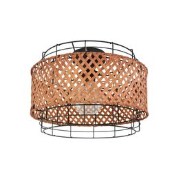 Globo Lighting Deckenleuchte schwarz Ma&szlig;e (cm): H: 24,5 &Oslash;: 35 &raquo; H&ouml;ffner