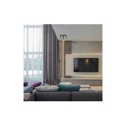 Globo Lighting LED Strahler &brvbar; grau &brvbar; Ma&szlig;e (cm): B: 22,4 H: 5,5 &raquo; H&ouml;ffner