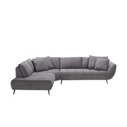 bobb Ecksofa mit Sitztiefenverstellung Carly Novaspring grau Ma&szlig;e (cm): B: 337 H: 90 T: 271.0 &raquo; H&ouml;ffner