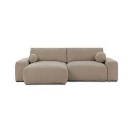 S-STYLE Ecksofa mit Schlaffunktion Puffy braun Ma&szlig;e (cm): B: 266 H: 86 &raquo; H&ouml;ffner