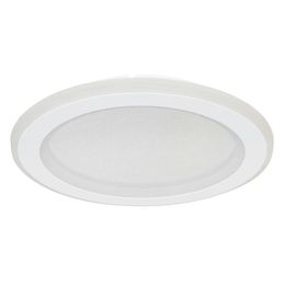 Globo Lighting Deckenleuchte wei&szlig; Ma&szlig;e (cm): H: 4,7 &Oslash;: 29.7 &raquo; H&ouml;ffner