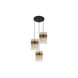 Globo Lighting H&auml;ngeleuchte &brvbar; schwarz &brvbar; Ma&szlig;e (cm): H: 140 &Oslash;: 47 &raquo; H&ouml;ffner