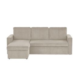 H&ouml;ffner Ecksofa mit Schlaffunktion Xenia beige Ma&szlig;e (cm): B: 215 H: 85 T: 145.0 &raquo; H&ouml;ffner