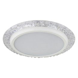 Globo Lighting Deckenleuchte wei&szlig; Ma&szlig;e (cm): H: 6 &Oslash;: 40 &raquo; H&ouml;ffner