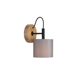 H&ouml;ffner Wandleuchte Wood & Style &brvbar; holzfarben &brvbar; Ma&szlig;e (cm): H: 17,8 &Oslash;: 12.5 &raquo; H&ouml;ffner