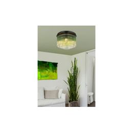 Globo Lighting Deckenleuchte &brvbar; schwarz &brvbar; Ma&szlig;e (cm): H: 23 &Oslash;: 32 &raquo; H&ouml;ffner