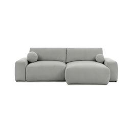 S-STYLE Ecksofa mit Schlaffunktion Puffy &brvbar; grau &brvbar; Ma&szlig;e (cm): B: 266 H: 86 &raquo; H&ouml;ffner