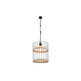 Globo Lighting H&auml;ngeleuchte &brvbar; schwarz &brvbar; Ma&szlig;e (cm): H: 145 &Oslash;: 35 &raquo; H&ouml;ffner