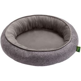 Hunter Orthop&auml;disches/Ergonomisches Hundebett Donut Seattle grau / L