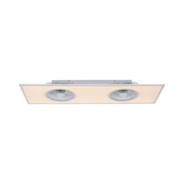 Leuchten Direkt FLAR-AIR Deckenventilator LED Wei&szlig;, 1-flammig, Fernbedienung
