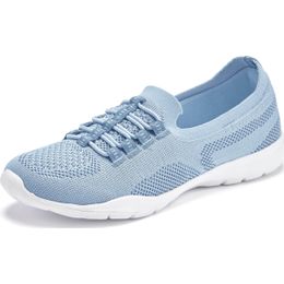 Lascana Damen Sneaker hellblau, Gr&ouml;&szlig;e 35
