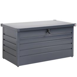 Gardebruk Gartenbox 385L Anthrazit wasserdicht abschlie&szlig;bar bis 100kg verzinkt
