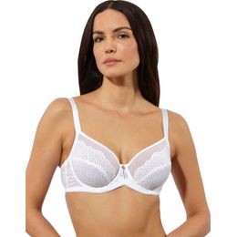 w&auml;schepur Damen B&uuml;gel-BH mit Glanztr&auml;gern wei&szlig; Gr&ouml;&szlig;e 95C