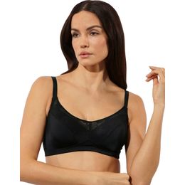 w&auml;schepur Damen BH ohne B&uuml;gel schwarz Gr&ouml;&szlig;e 90B