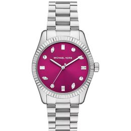 Michael Kors MK7443 Lexington Pav&eacute; Damenuhr - Elegantes Silber Design