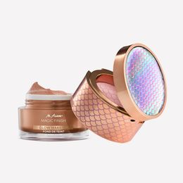 2in1 Glow Make-up Mousse Classic Glow & Glow Blush Soft Petal Mermaid Edition - M. Asam MAGIC FINISH