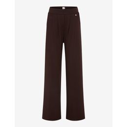 Brax Damen Palazzohose Style MAINE brunette, dunkelbraun, Gr. 3XL