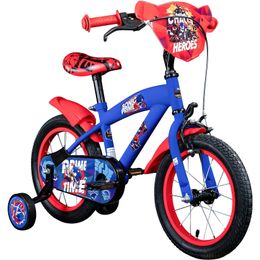 Volare Sonic Kinderfahrrad 14 Zoll Jungen M&auml;dchen 100 - 115 cm Fahrrad ab ca. 3,5 Jahre mit St&uuml;tzr&auml;der und R&uuml;cktrittbremse