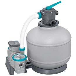 Bestway Sandfilteranlage Sandfilterpumpe 11355l/h Pool Filteranlage mit Timer