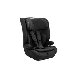 Kikka boo, Kindersitz i-Flow i-Size (76-150) Kopfst&uuml;tze verstellbar 5-Punkt-Gurt schwarz uni