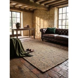 Wollteppich Boho Natur-Gr&uuml;n 120 x 170 cm - ERME KADIMA DESIGN