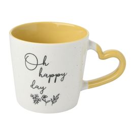 my home Tasse mit Herzhenkel und Schriftzug