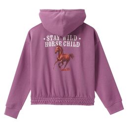 Yigga M&auml;dchen Sweatjacke mit Kapuze