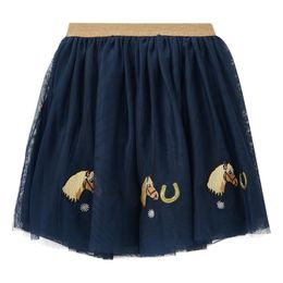 Yigga M&auml;dchen T&uuml;llrock mit Pferde-Motiven