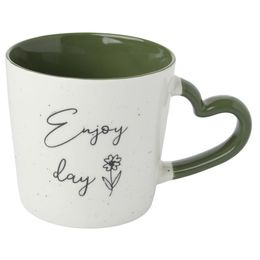 my home Tasse mit Herzhenkel und Schriftzug