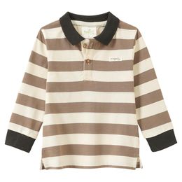 Topomini Baby Polo-Langarmshirt mit Streifen