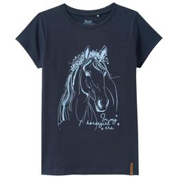 Yigga M&auml;dchen T-Shirt mit Pferde-Motiv