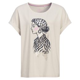 Gina Benotti Damen T-Shirt mit &uuml;berschnittenen &Auml;rmeln