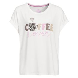 Gina Benotti Damen T-Shirt mit &uuml;berschnittenen &Auml;rmeln