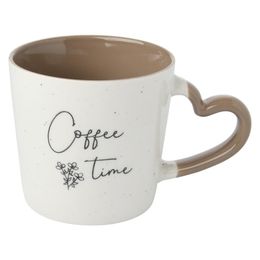 my home Tasse mit Herzhenkel und Schriftzug