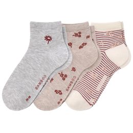 Gina Benotti 3 Paar Damen Sneaker Socken im Set