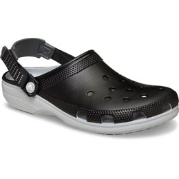 Clog Crocs "Classic Turbo", Herren, Gr. 39, schwarz, Croslite&trade;, Schuhe Clog, Badeschuh, Sandale mit L&uuml;ftungs&ouml;ffnungen
